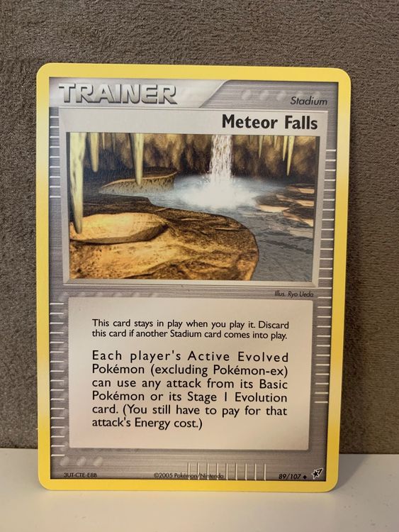 Pokemon Meteor Falls Trainer EX Deoxys ENG 89/107 (Gebraucht) in Fislisbach für CHF 1 – mit ...