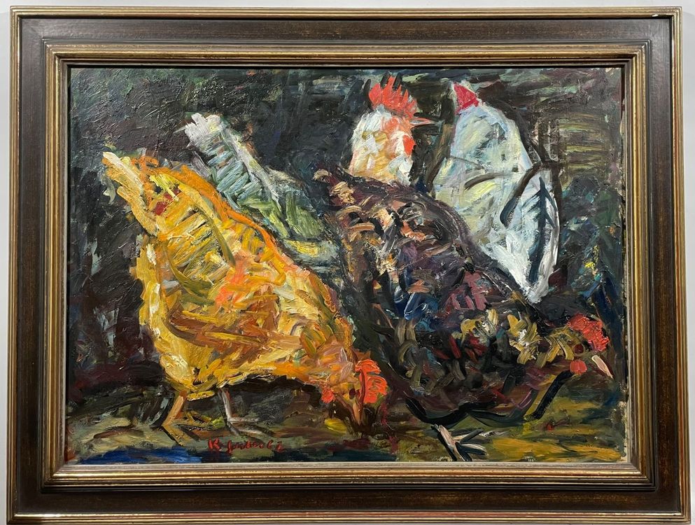 Karl Gerber (1912-1974) grosses Gemälde (D'occasion) à Root pour CHF ...