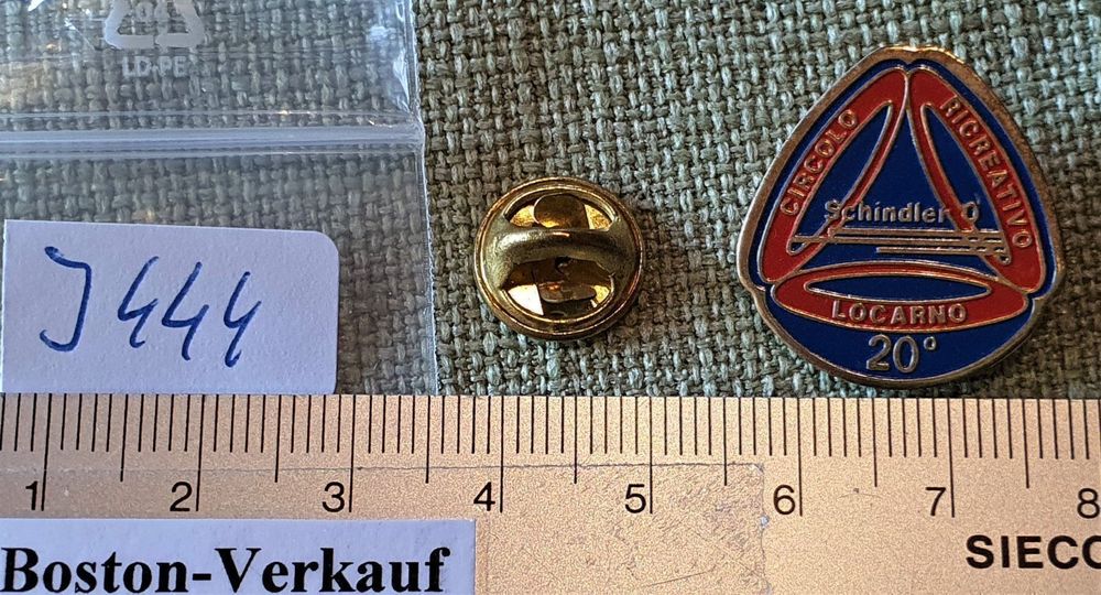 J444 - Pin Schindler Locarno Tessin (Gebraucht) in Reinach BL für CHF 2 ...