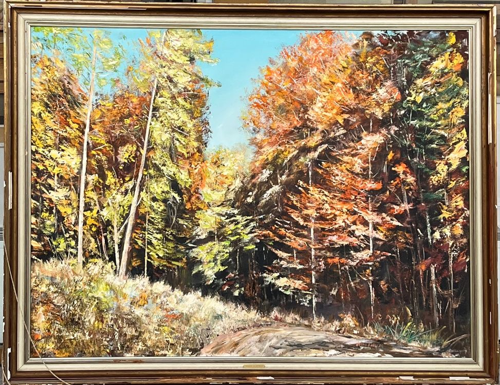 Walter Keller (1901-1993) Grosse Wald Szene Gemälde (Gebraucht) in Root für CHF 79 – nur ...