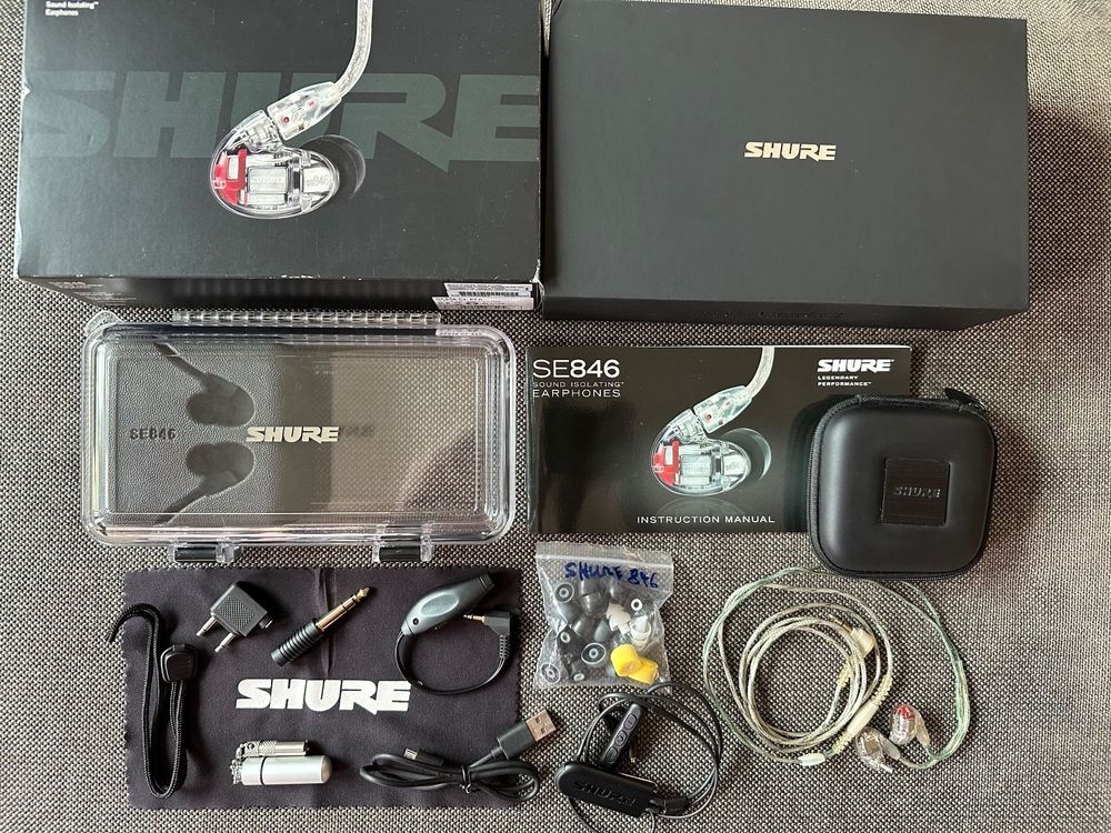 Shure SE846-CL IEM mit Bluetooth Wireless Modul RMCE-BT2 | Kaufen auf ...