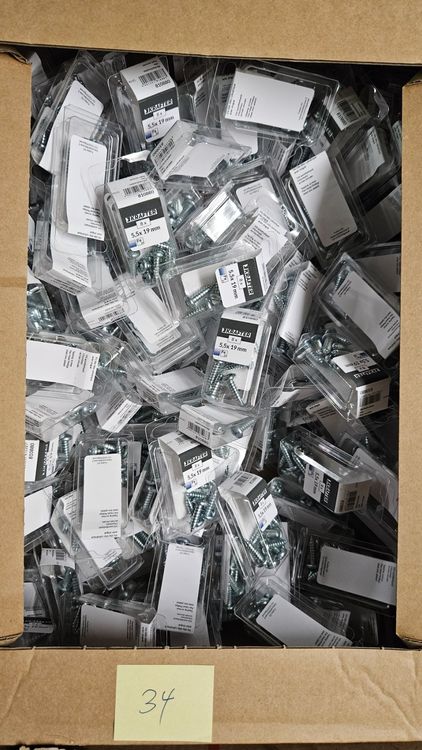 Restposten Schrauben – Original verpackt, ab 1.- CHF! | Kaufen auf Ricardo