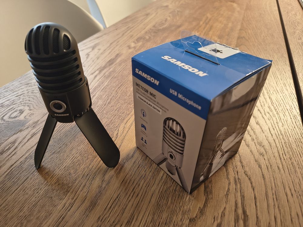 Samson Meteor Mic (USB Studio Condenser Microphone) (Gebraucht) in ...