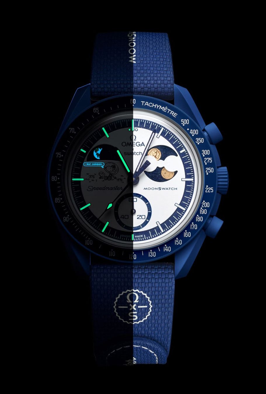 OMEGA x SWATCH MISSION TO EARTHPHASE MOONSHINE GOLD, October (Neuf avec ...