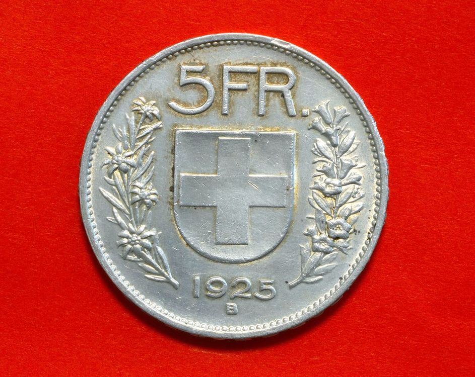 5 Franken 1925 (Gebraucht) in Oberglatt ZH für CHF 115 – mit Lieferung auf Ricardo kaufen