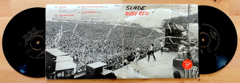 Doppel-SI SLADE ruby red 1981 mint KULT ROCK BAND (Gebraucht) in ...