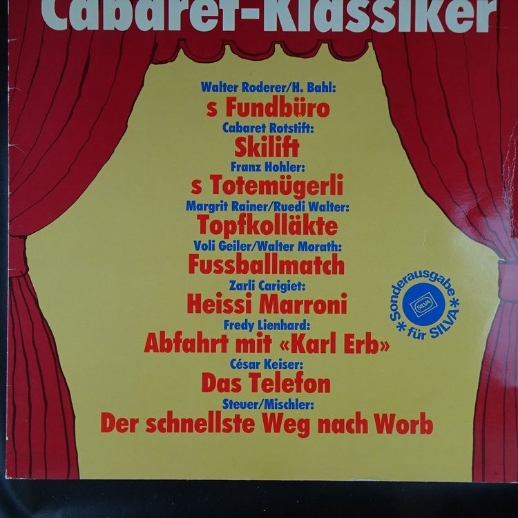 Diverse - Cabaret Klassiker der Schweiz! (Gebraucht) in Muhen für CHF 1 ...