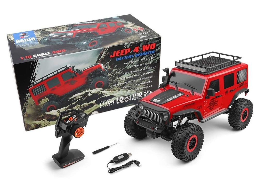 RC Car - JEEP 4WD Off-Road Crawler - RTR - 2.4Gh 1:10 ab Fr1 (Neu und ...