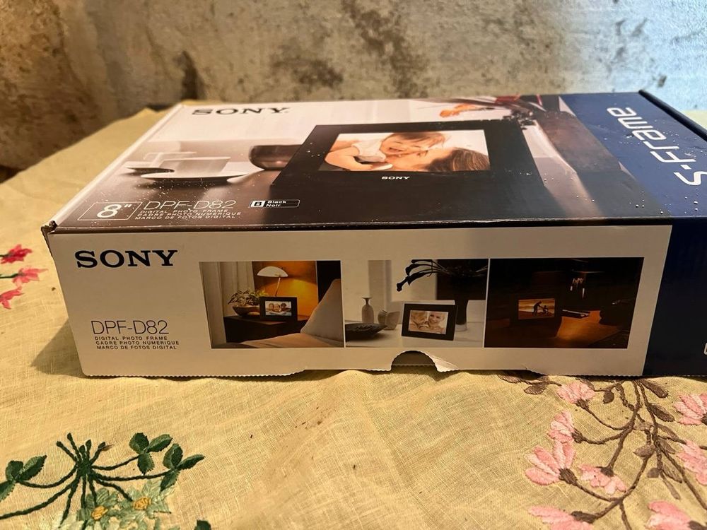 Sony S-Frame DPF-D82, digitaler Bilderrahmen (66) (Gebraucht) in Illnau ...