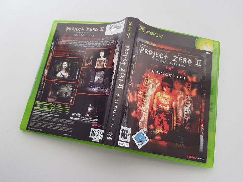 Project Zero II Directors Cut Xbox Horrorspiel - Hülle (Gebraucht) in ...