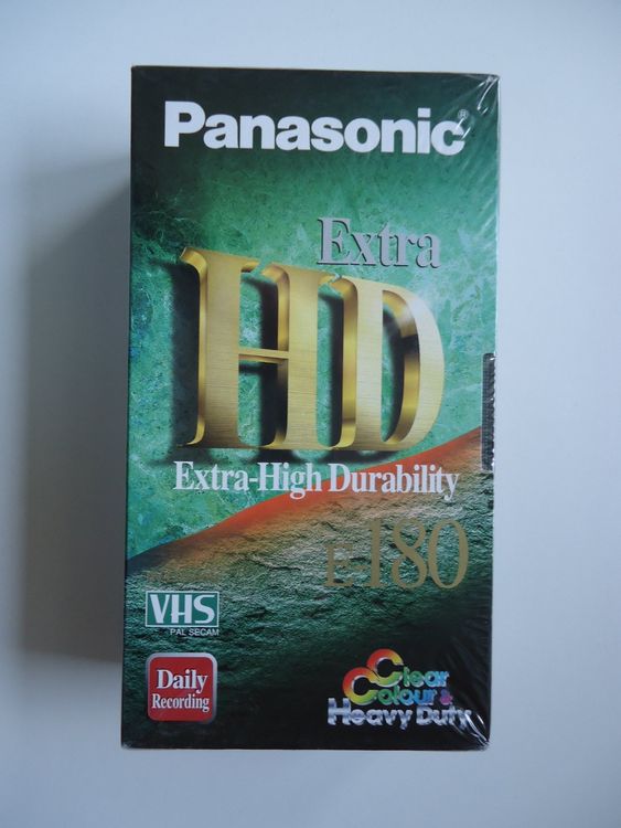 Panasonic VHS-Video Kassetten (2Stück) E-180 (Neu und originalverpackt) in Belp für CHF 6 – mit ...