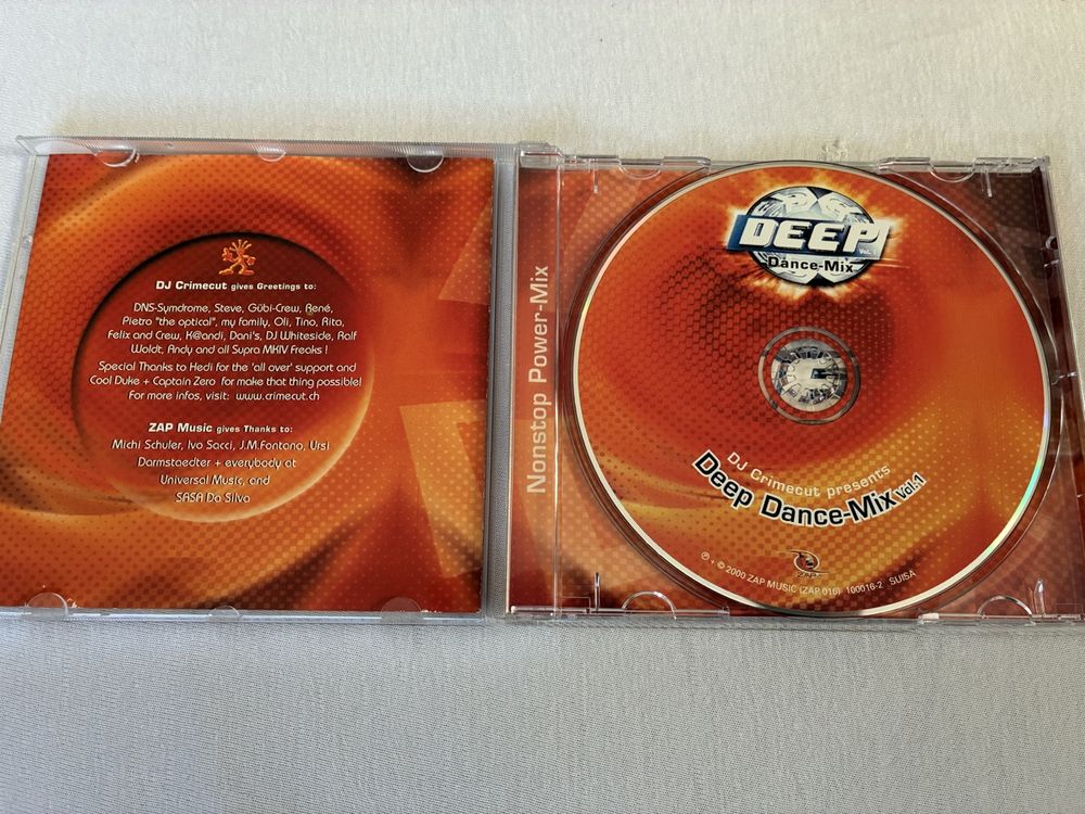 DJ Crimecut - Deep Dance Mix Vol. 1 (2000) (Gebraucht) in Winterthur ...