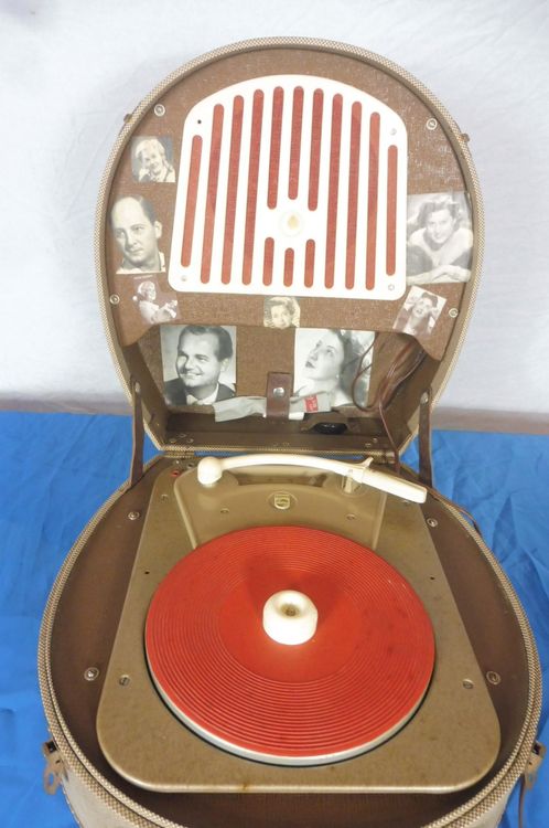 Plattenspieler Philips AG 2113 (Hutschachtel) Jg. 1954 (Gebraucht) in ...