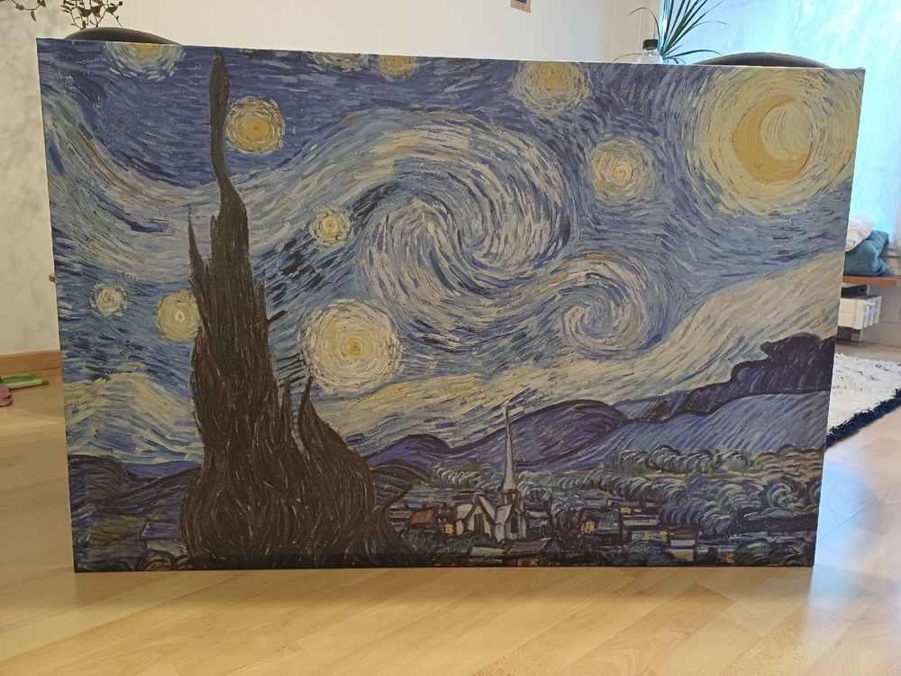 Ikea Bild auf Leinwand Monet | Kaufen auf Ricardo