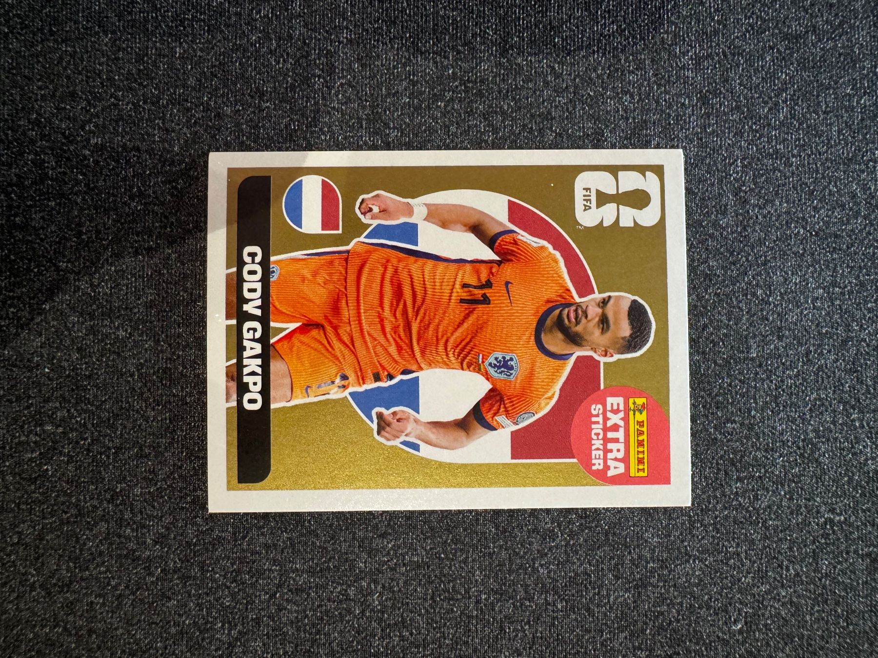 Cody Gakpo GOLD Extra Sticker WM 2026 (Neu (gemäss Beschreibung)) in ...