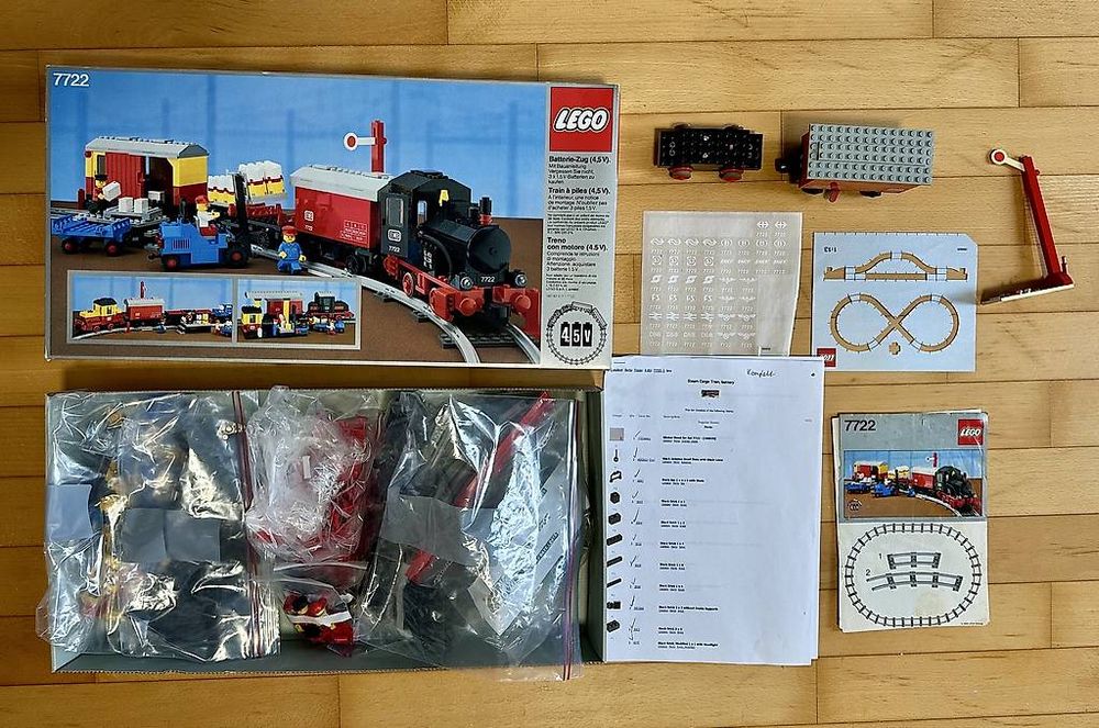 Lego 7722, Dampf Güter Zug, Steam Cargo Train | Kaufen auf Ricardo