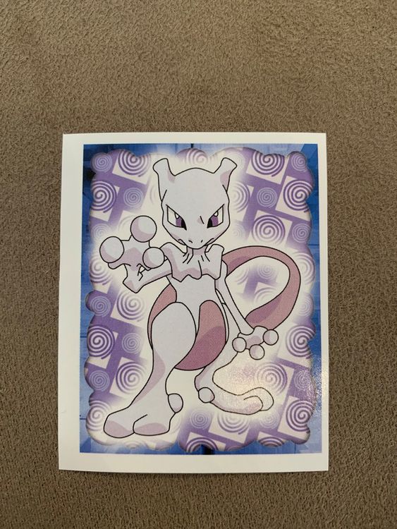Nr. 150 Mewtu / Mewtwo Merlin Nintendo Pokémon Sticker | Kaufen auf Ricardo