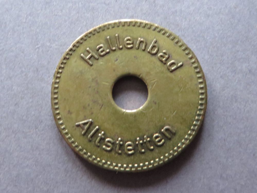 JETON HALLENBAD ALTSTETTEN KINDER GARDEROBENMARKE | Kaufen auf Ricardo