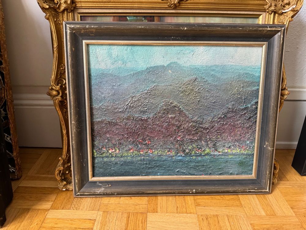 Marco Wirth (1927) huile sur panneau signée 1986 (D'occasion) à Genève ...