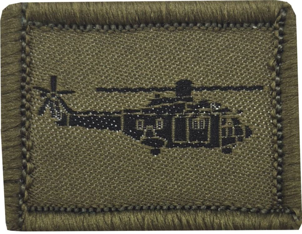 Schweizer Armee Helikopter SP Patch, Stoff mit Klett (Neu (gemäss ...
