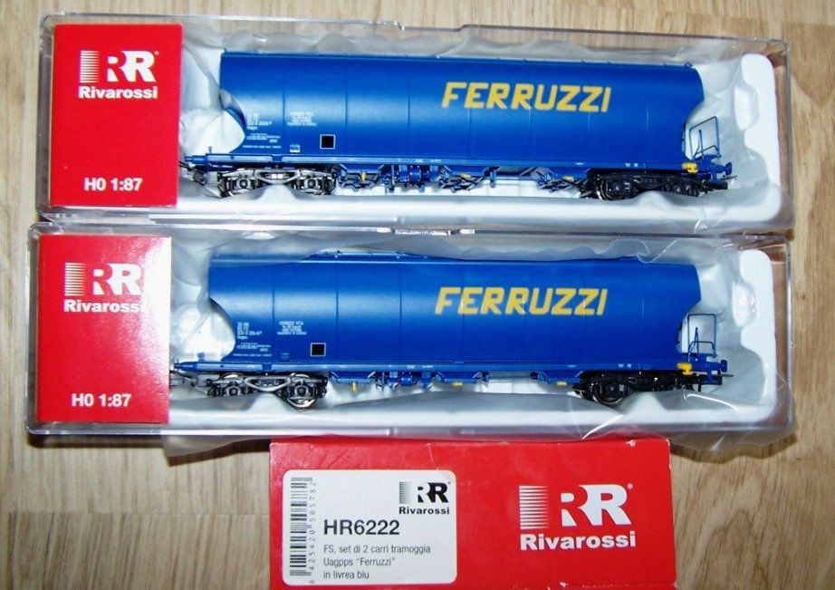 Rivarossi H0 HR 6222: Kesselwagen FERRUZZI, 2 Stück, | Kaufen auf Ricardo