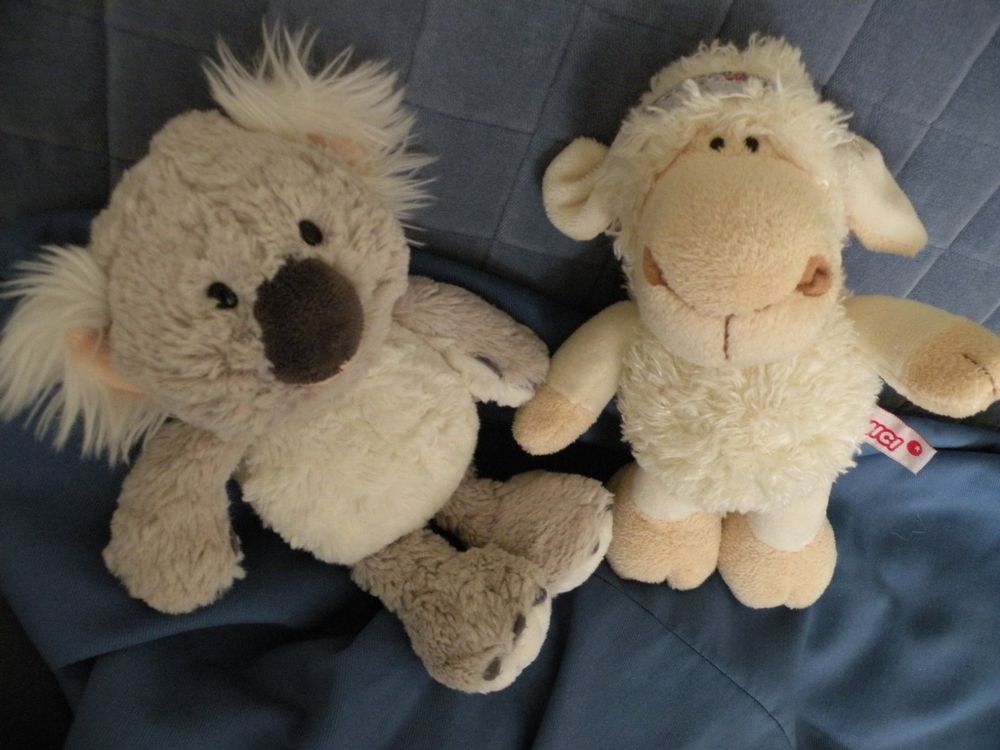 Nici Plüschtier Koalabär Schaf ca 25 cm NICI Sammlung 2 Stk (Gebraucht) in Stallikon für CHF 12 ...