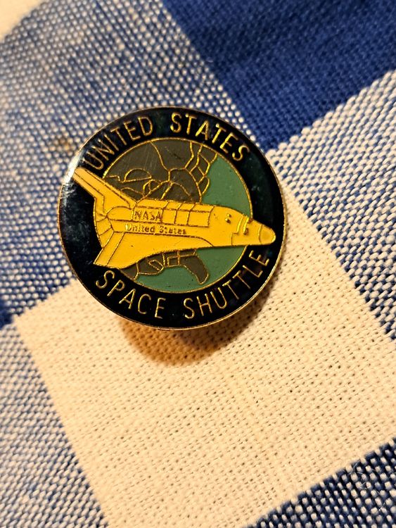 Space Shuttle Pin - Seltene NASA Anstecknadel - USA 🚀 (Gebraucht) in ...