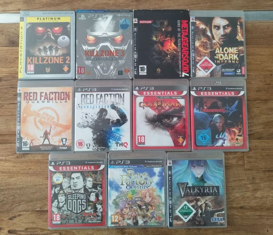 11 PS3 Games als Paket (Gebraucht) in Aarau für CHF 35 – mit Lieferung ...