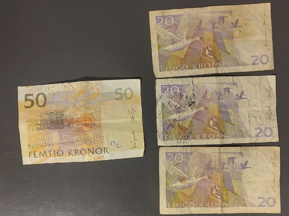 110 Schwedische Kronen (SEK) – 50er + 3x 20er (Gebraucht) in Wohlen AG ...