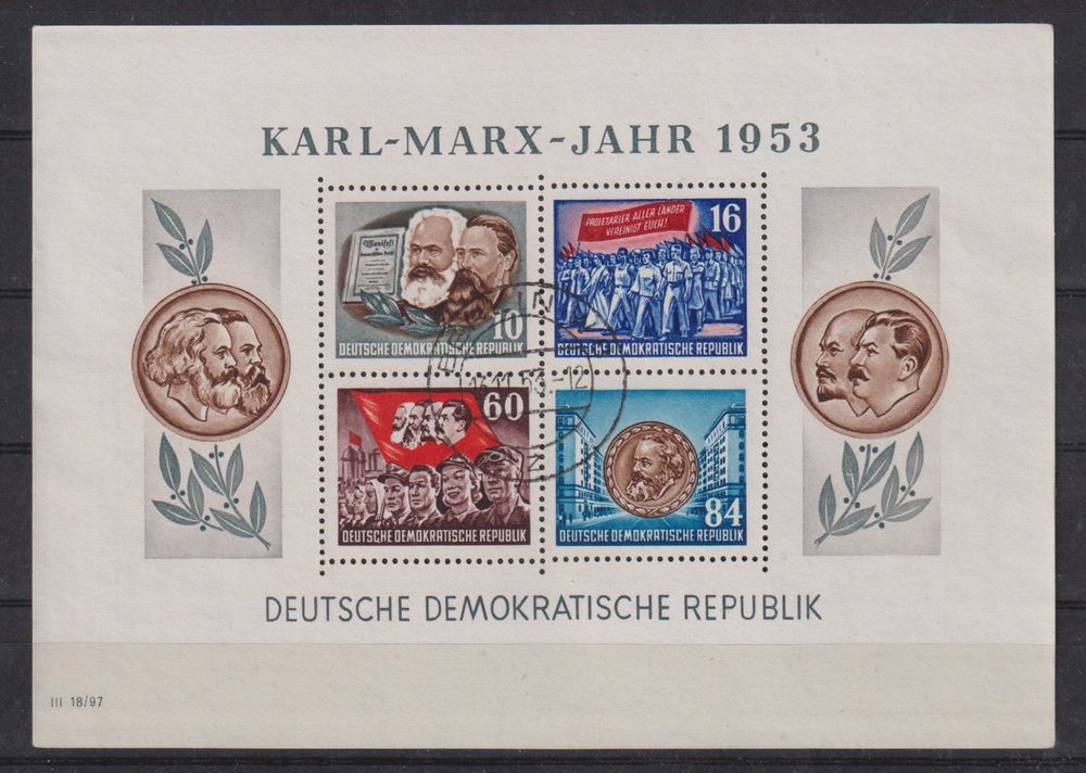 DDR 1953: Block 9A | Kaufen auf Ricardo