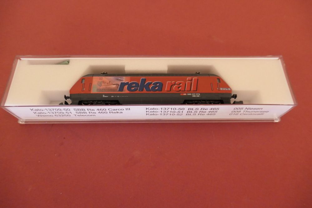Kato/Wemoba Elektrolokomotive Re 460 Reka Rail der SBB, Top (Gebraucht ...