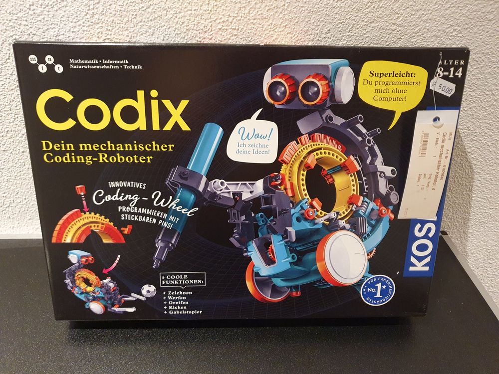 Kosmos - Codix - Dein mechanischer Coding-Roboter | Kaufen auf Ricardo
