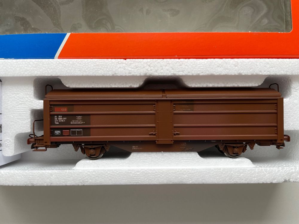 Roco 46396: Güterwagen Tbis SBB gealtert, neu (Neu und originalverpackt ...