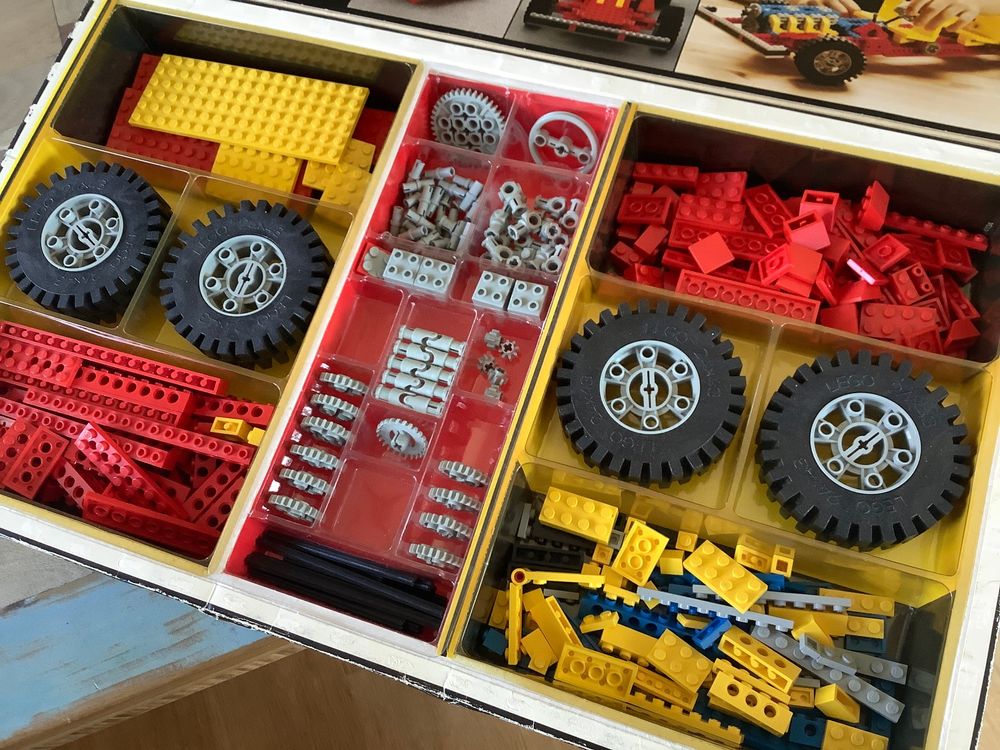 LEGO Technik 853, Auto, 1977, NICHT KOMPLETT, mit OVP (Gebraucht) in ...