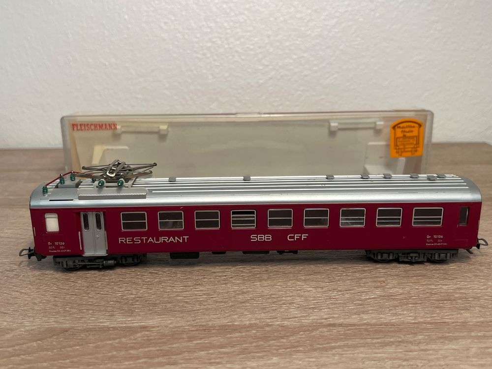 Fleischmann 5131 Restaurant SBB H0 OVP (D'occasion) à St-Aubin-Sauges pour CHF 24 – avec ...