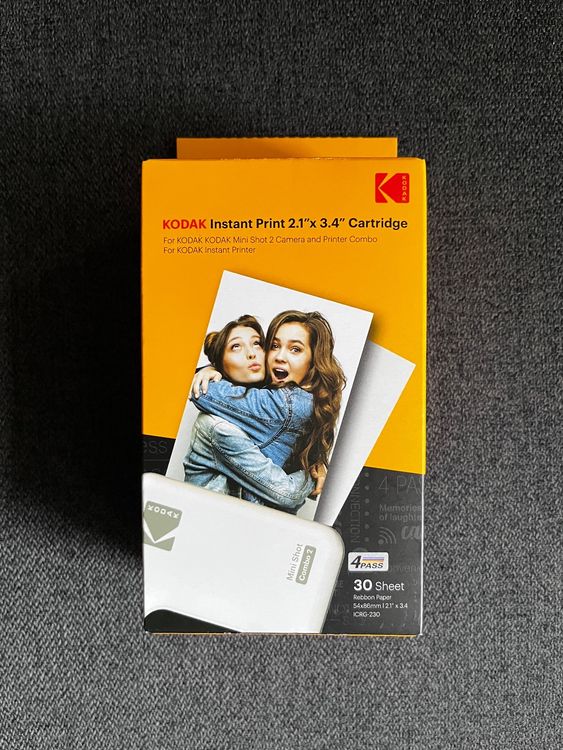 Kodak Instant Print 2.1" x 3.4" Cartridge (Neu und originalverpackt) in ...