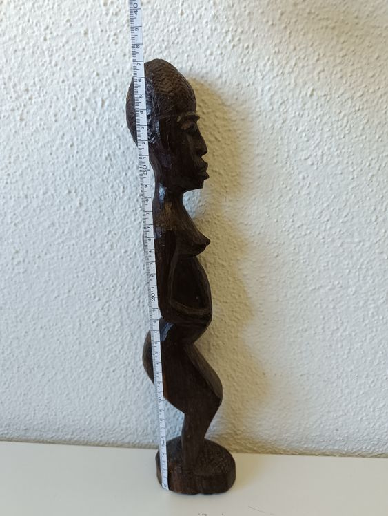 Afrikanische Kunst Figur aus Holz ein Original | Kaufen auf Ricardo