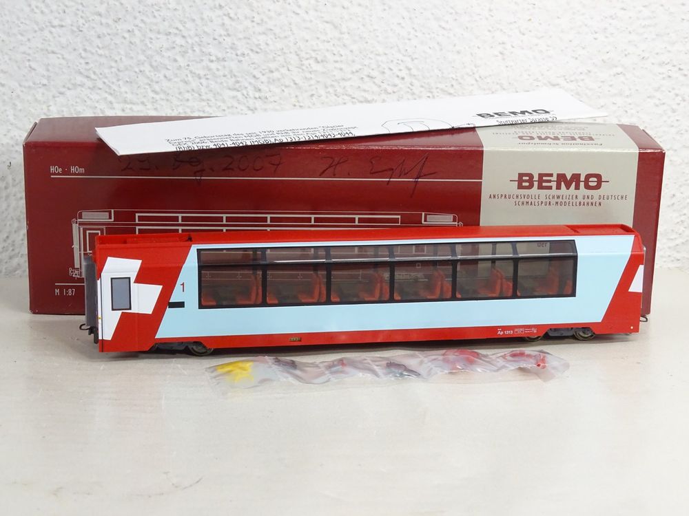 Bemo 3289 113 Panoramawagen GEX, AP1313, 1.Klasse, H0m, OVP | Kaufen auf Ricardo