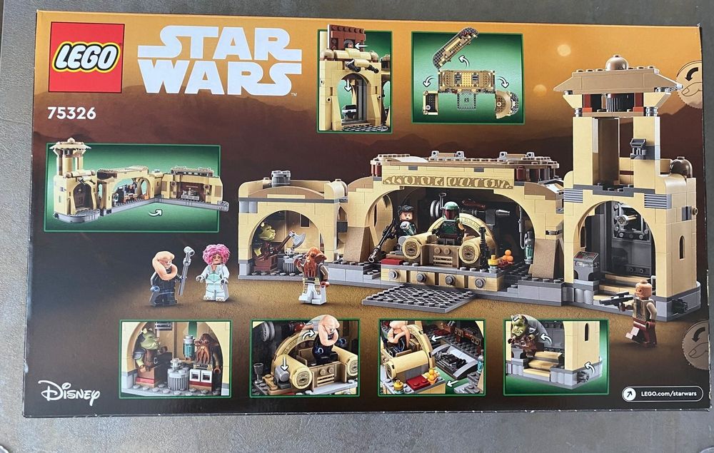 LEGO Star Wars - 75326 - Boba Fetts Thronsaal - Neu / OVP | Kaufen auf ...