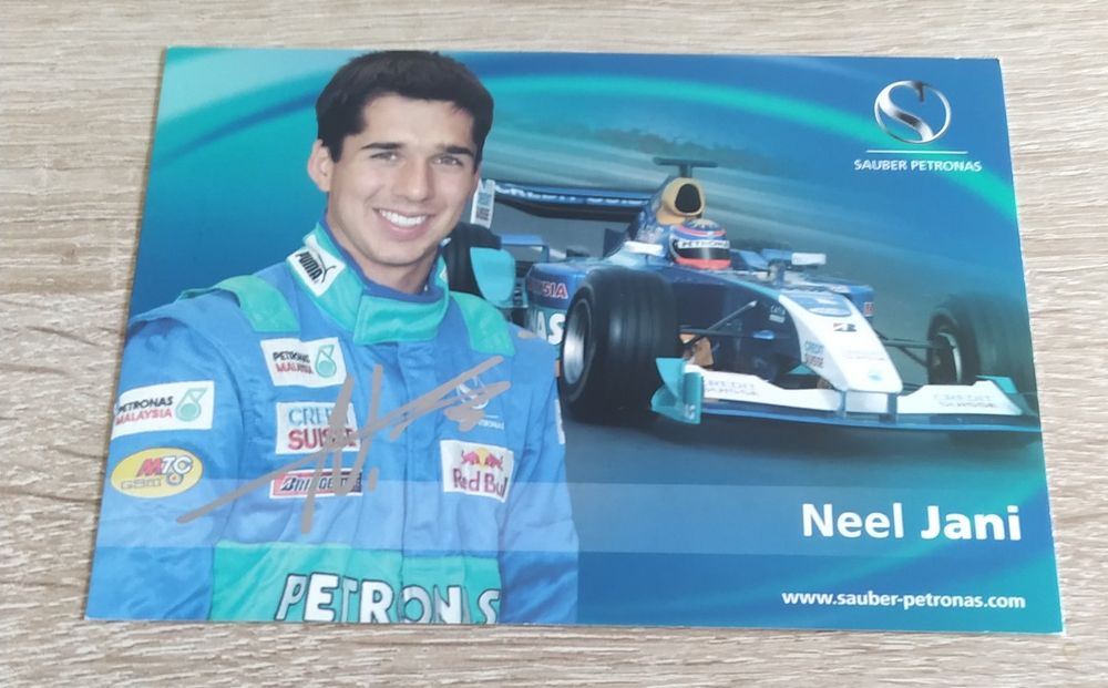 Neel Jani Sauberkarte 2003-04 Test-Driver.--Orig .signiert (Gebraucht ...