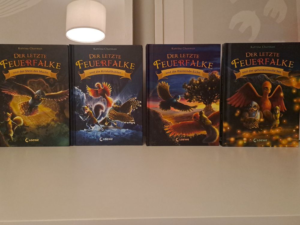 Der letzte Feuerfalke, Katrina Charman, Band 1-4, Top! (Gebraucht) in ...