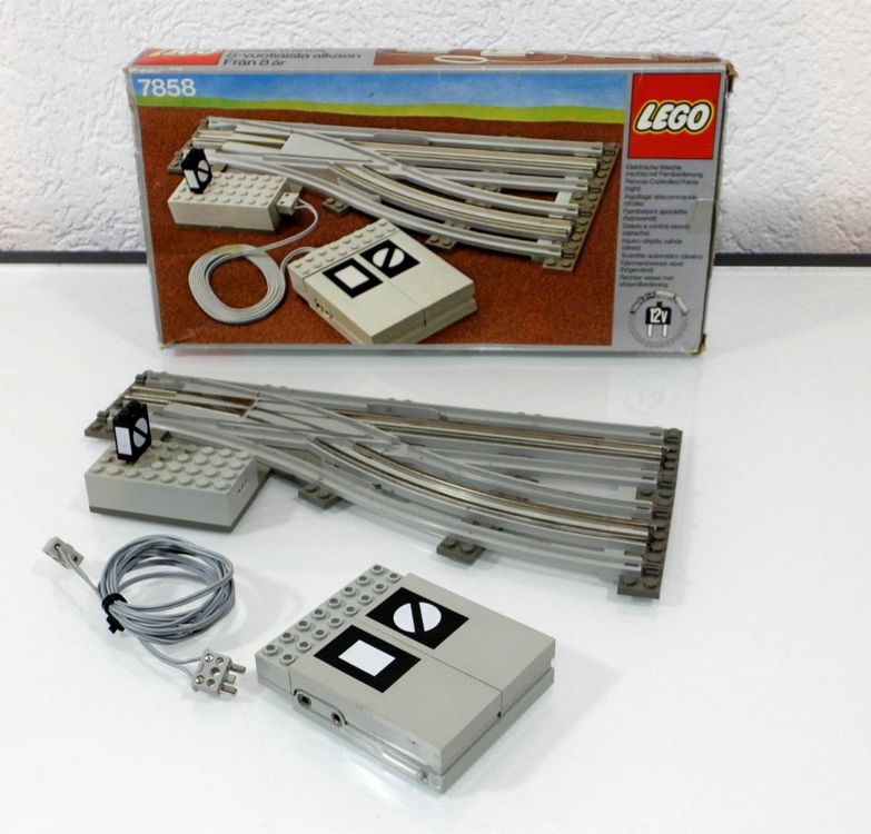 LEGO 12 VOLT EISENBAHN 7858 WEICHE MIT ORIGINAL VERPACKUNG | Kaufen auf ...