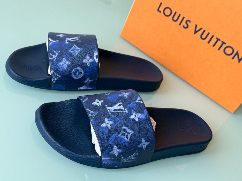 LOUIS VUITTON Waterfront TattoMonogram Mule Slippers 44 NEUE (Gebraucht ...