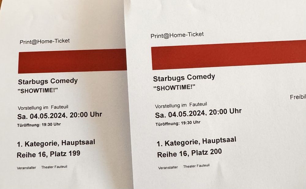 Starbugs Comedy SHoWTIME 4.5.2024 | Kaufen auf Ricardo