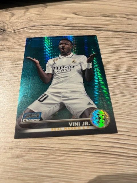 Vini JR. Topps Stadium Chrome Card 22/23 Neu (Neu (gemäss Beschreibung ...