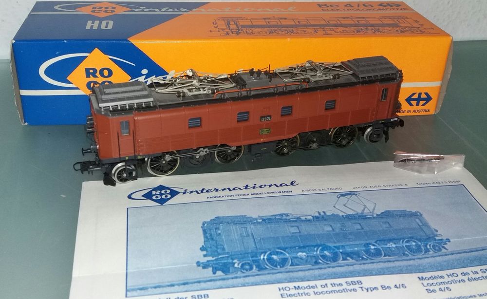Roco 04191 B - - E-Lok Be 4/6 S/BB in OVP - HO/DC (Neu (gemäss ...