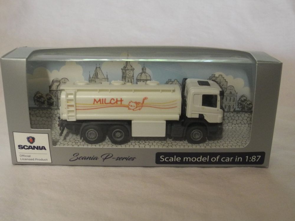 OLM DESIGN SCANIA P-SERIES MILCH 1:87 MIB | Kaufen auf Ricardo