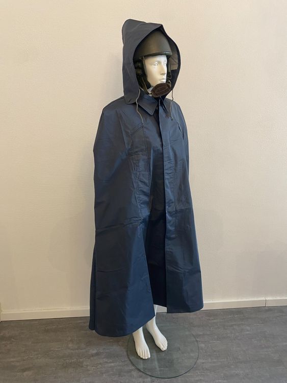 Regen Pelerine Cape Poncho Umhang Regenmantel PVC Gummi | Kaufen auf ...