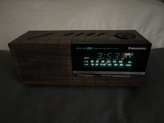 VINTAGE Radio réveil Panasonic RC-6320B (D'occasion) à Dübendorf pour ...