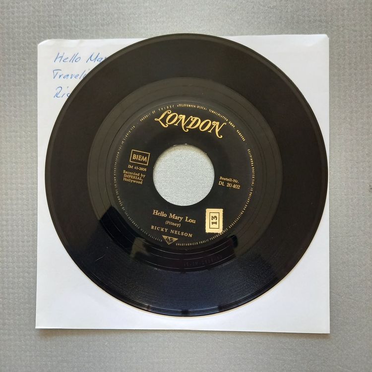 Ricky Nelson - Hello Mary Lou (Gebraucht) in Arbon für CHF 1 – mit ...